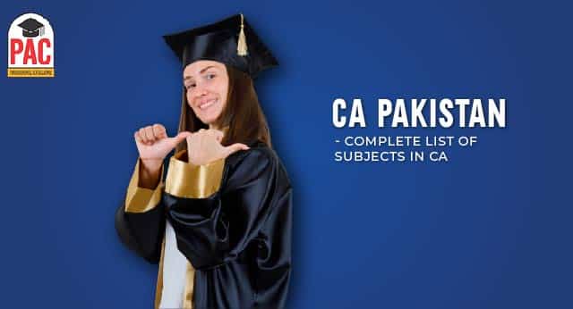 Ultimate Guide: Complete List of CA Pakistan Subjects