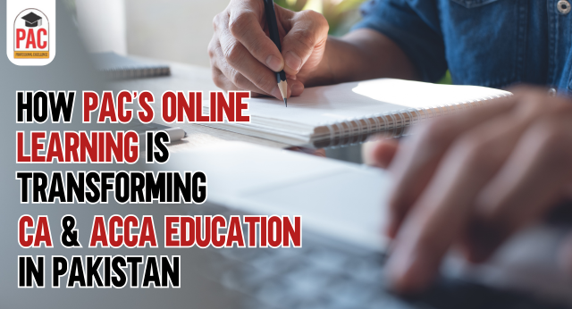 How PAC’s Online Learning Is Changing CA & ACCA Education